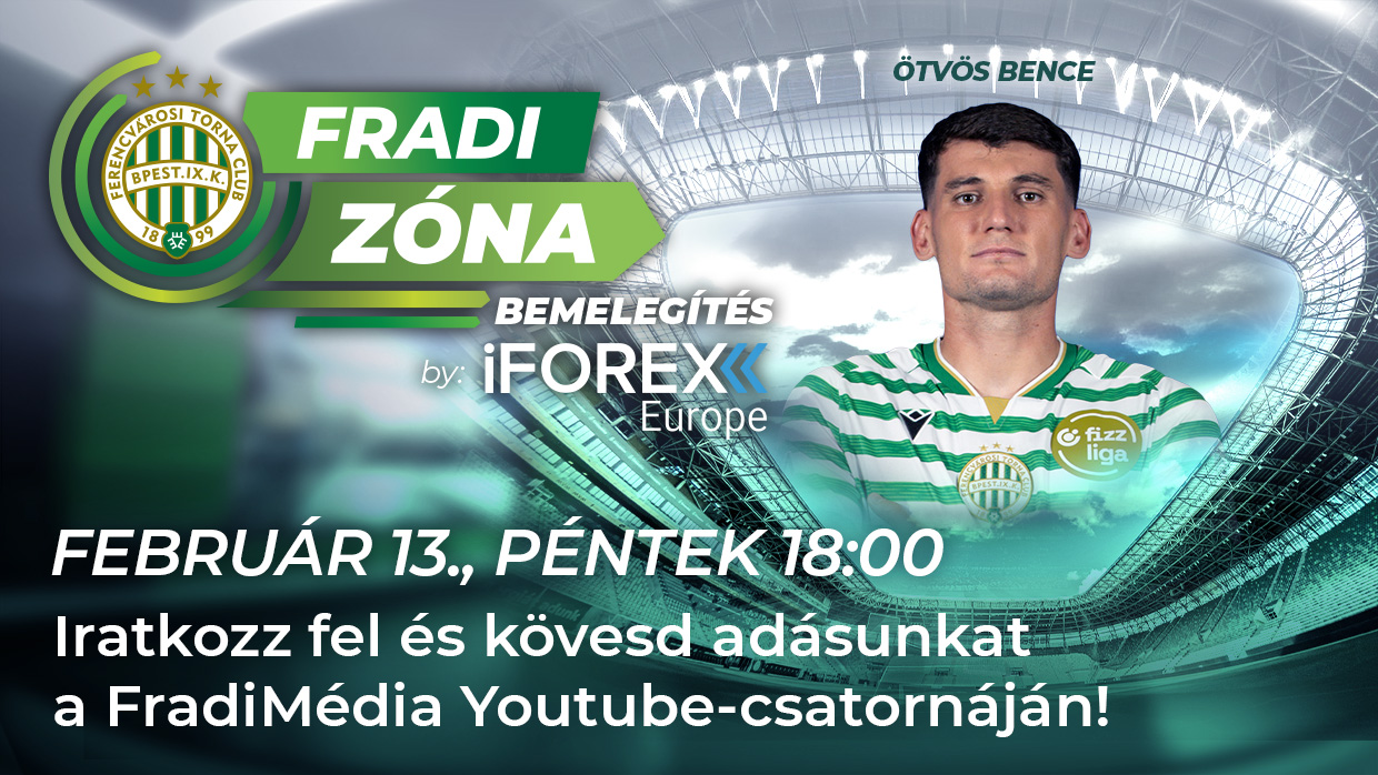 Jön a Fradi Zóna Bemelegítés új adása - Fradi.hu