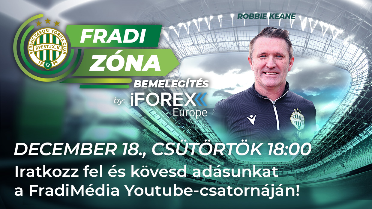 Vezetőedzőnkkel jön a legújabb Fradi Zóna Bemelegítés - Fradi.hu