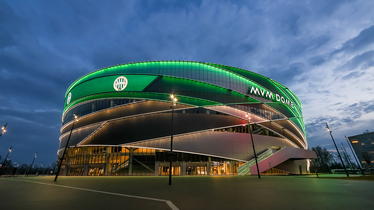 A SPORTFIVE Hungary lett az MVM DOME üzemeltetője - Fradi.hu