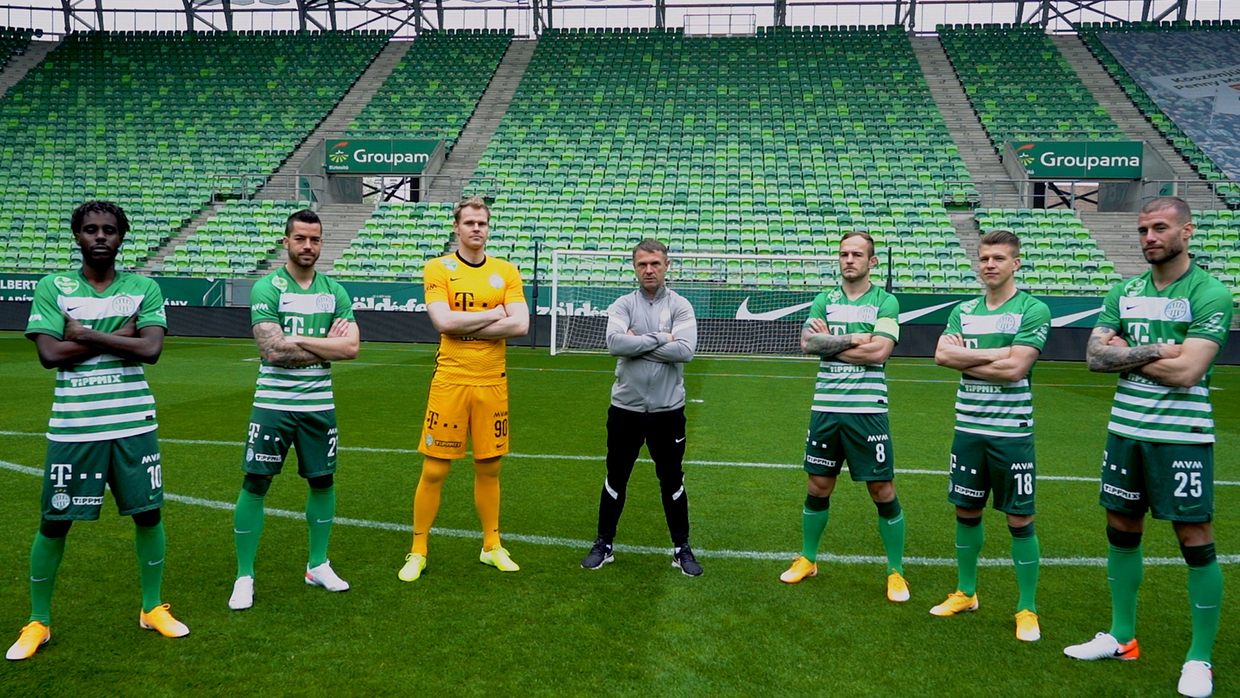 A bajnokcsapat fotózásán jártunk - VIDEÓ - Fradi.hu