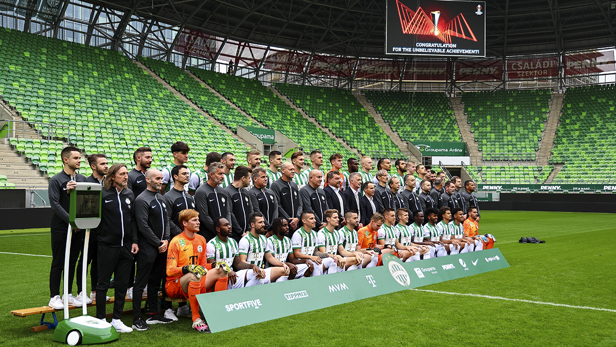 VIDEÓ: Így készült a történelmi csapatfotó! - Fradi.hu
