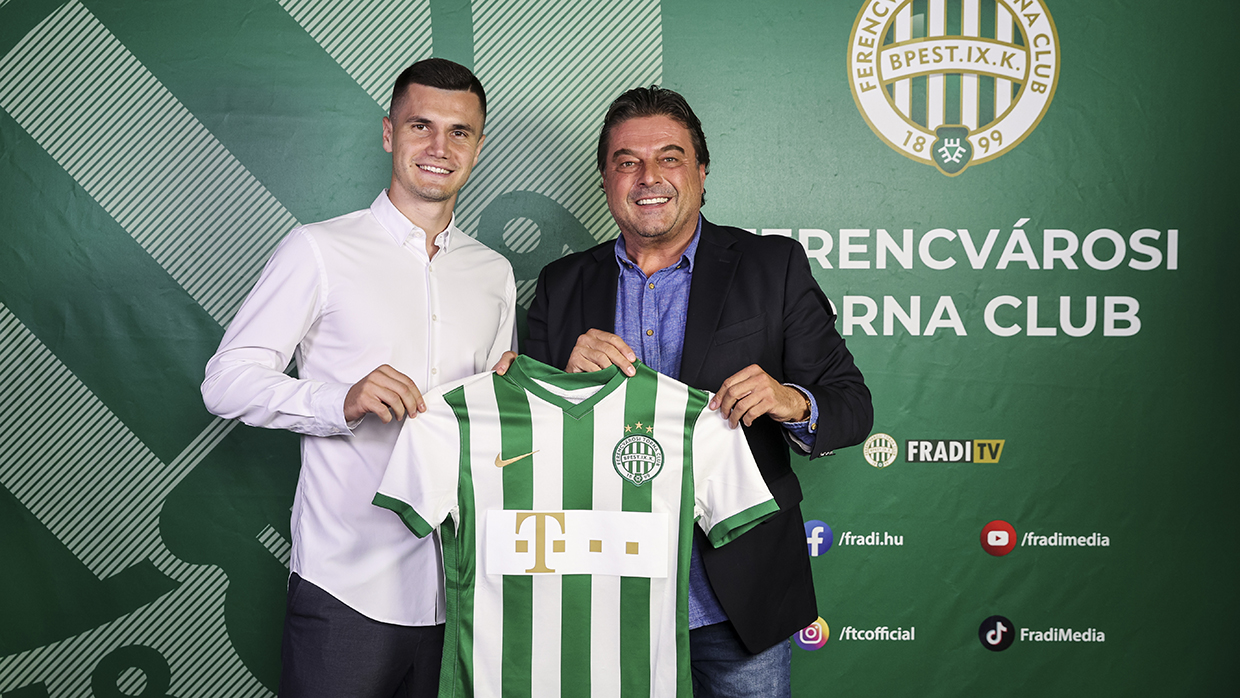 BOSNIAN NATIONAL TEAM MIDFIELDER SIGNS - Fradi.hu