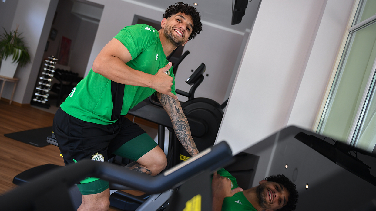 Így érkezett meg Kady Borges az edzőtáborba - Fradi.hu