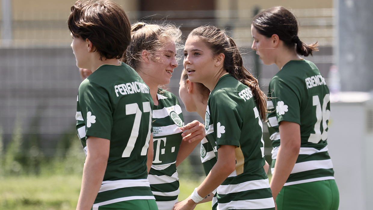 Leány UP: négy meccs, négy győzelem - Fradi.hu