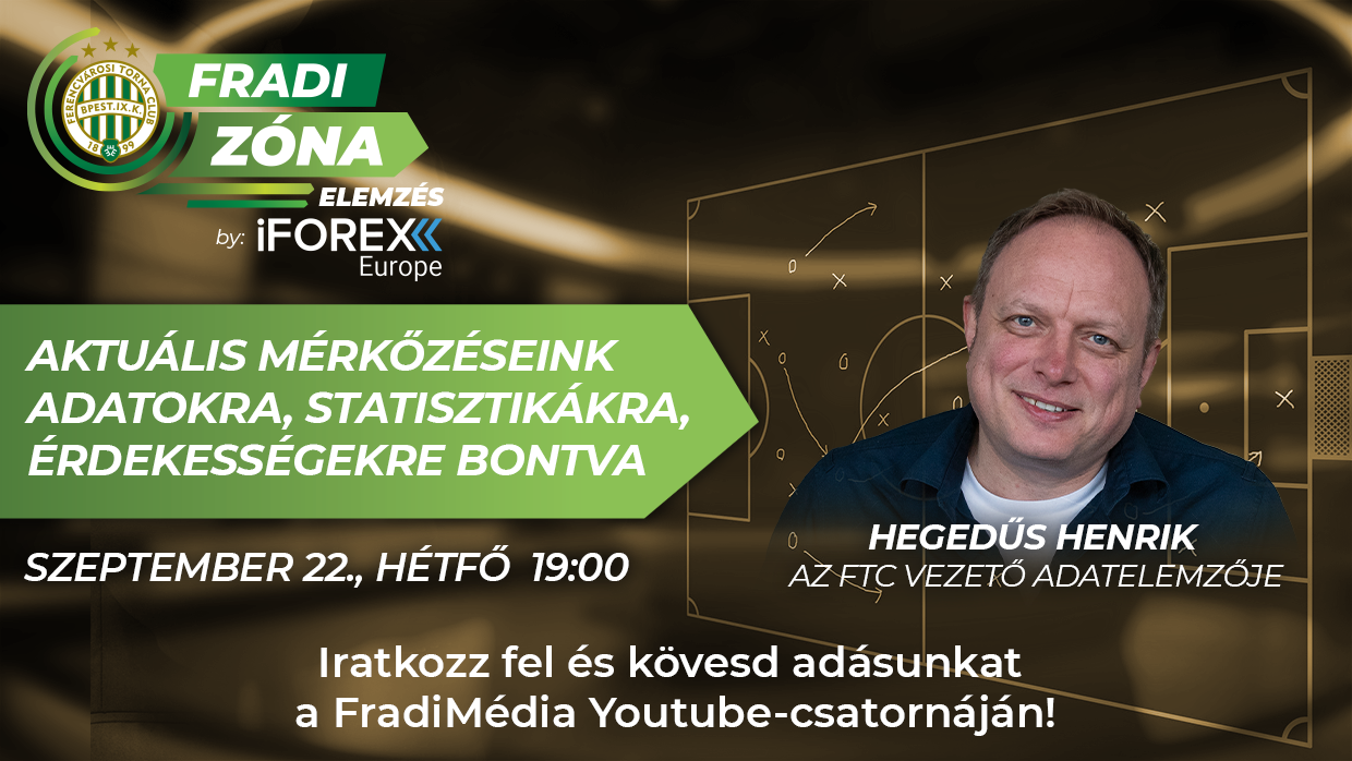 Érkezik a Fradi Zóna Elemzés legújabb része - Fradi.hu