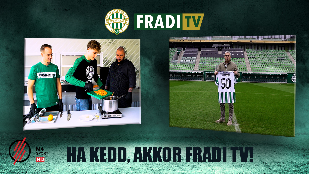 Fradi TV: Dragóner50 és olimpiai ezüstérmes érkező - Fradi.hu