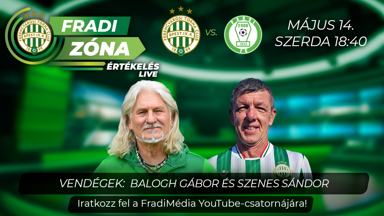 Fradi Zóna vodcast a Paks elleni kupadöntőn is! - Fradi.hu