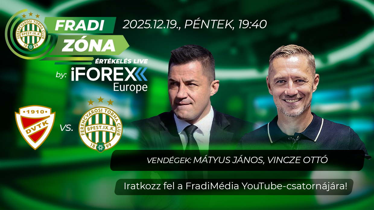 Fradi Zóna Értékelés Live a Diósgyőr ellen - Fradi.hu