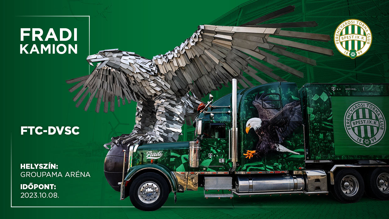 Rákosi Gyula a Fradi Kamionnál dedikál - Fradi.hu