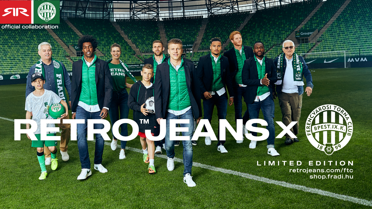 Fradi x Retro Jeans: bemutatjuk reklámfilmünket! - Fradi.hu