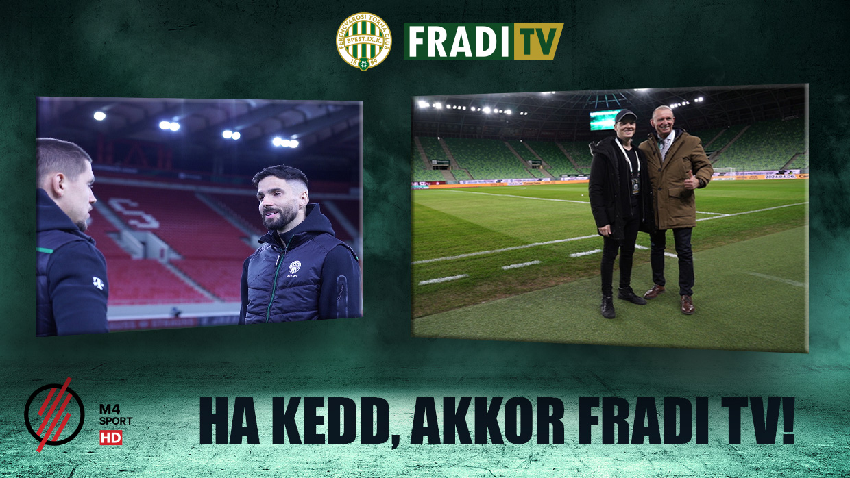 Nem maradt otthon. Győrfi Pál a Fradi TV-ben - Fradi.hu