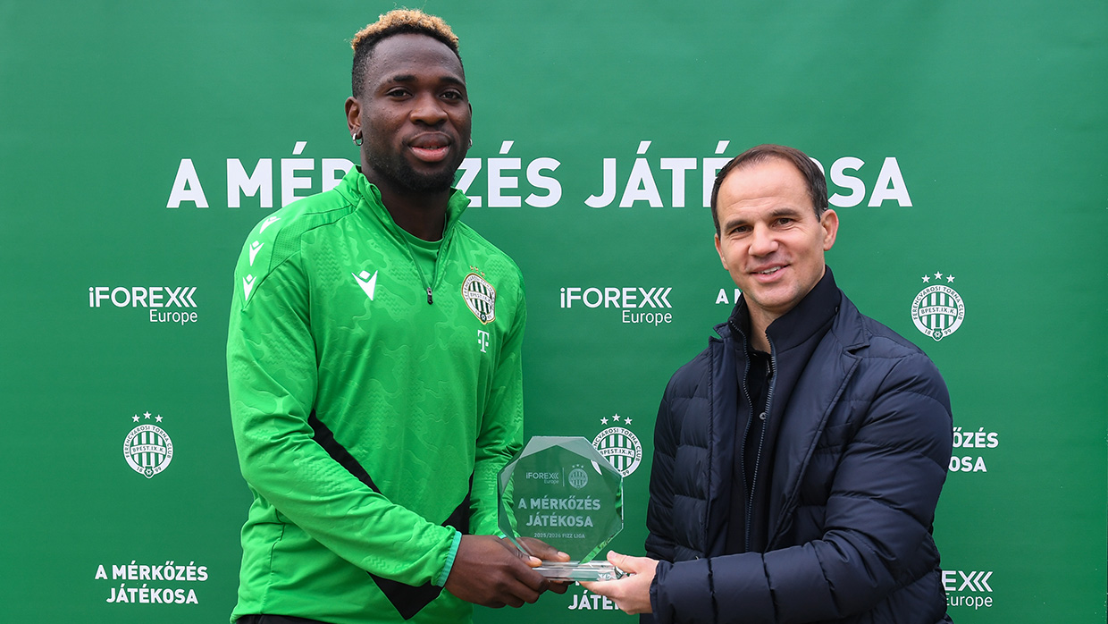 Bamidele Yusuf lett a Kisvárda-meccs legjobbja - Fradi.hu