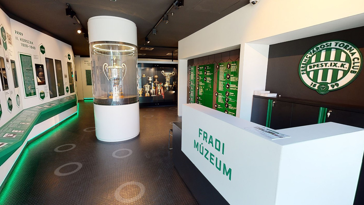 Járja be a Fradi Múzeumot akár a nappalijából! - Fradi.hu