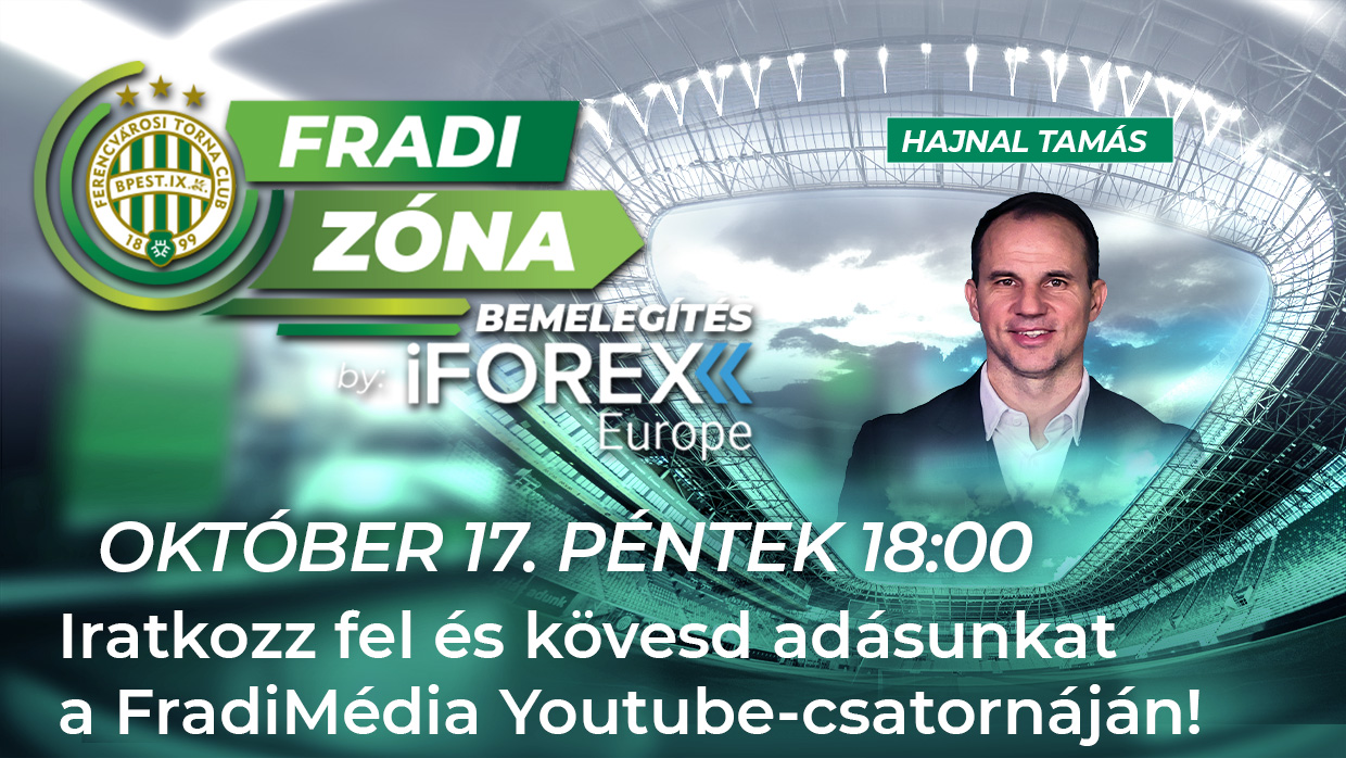 Érkezik a Fradi Zóna Bemelegítés Hajnal Tamással - Fradi.hu