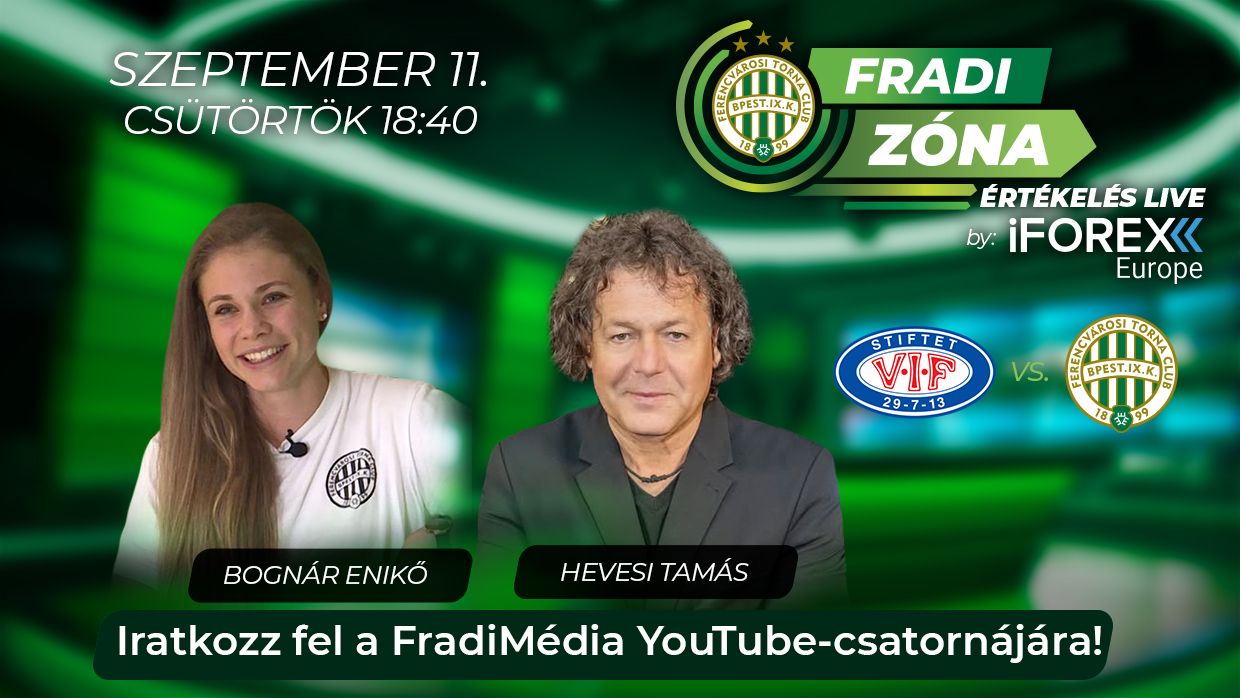 Fradi Zóna Értékelés Live a Valerenga elleni BL-meccsen - Fradi.hu