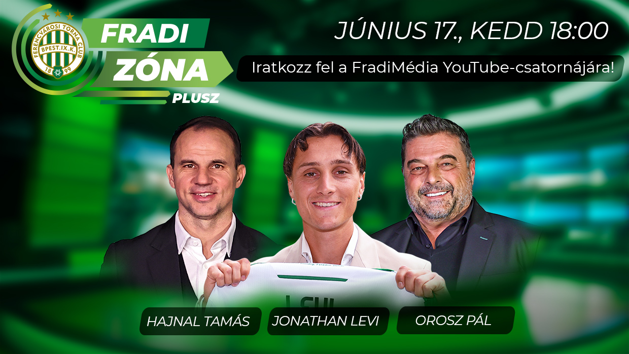 Új igazolásunk a Fradi Zóna Plusz adásában - Fradi.hu