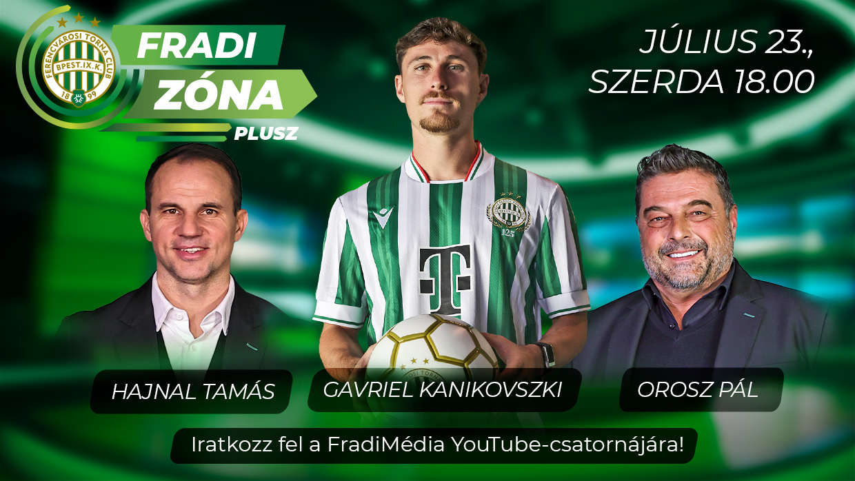 Fradi Zóna Plusz izraeli középpályásunkkal - Fradi.hu