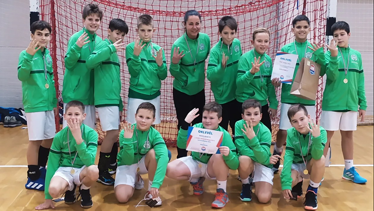 Négy tornát is nyertek már a szezonban az U12-es fiúk - Fradi.hu
