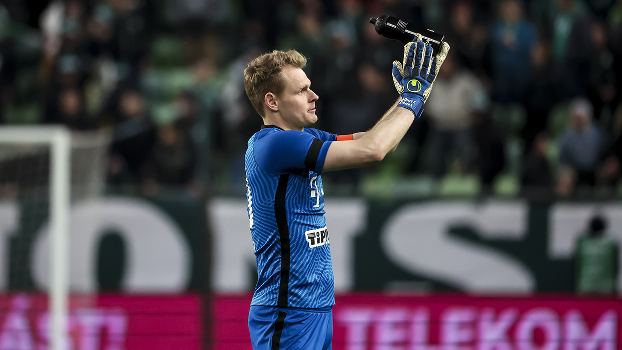 Dibusz Dénes: „Még jócskán van a csapatban tartalék” - Fradi.hu